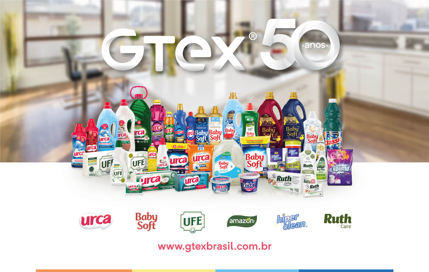 Gtex reforça seus lançamentos de produtos de limpeza e higiene em feira ...